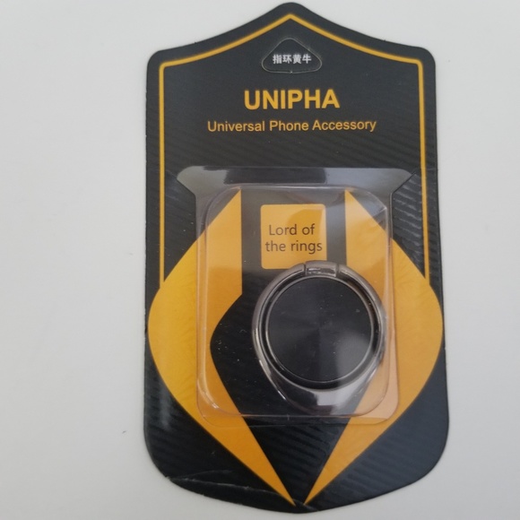 Unipha | Accessories | Black Phone Ring Lord Of The Rings | Poshmark